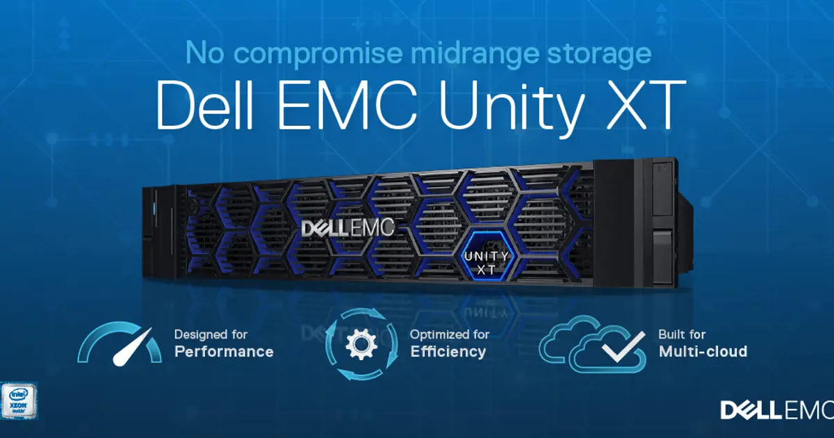 Dell EMC Unity XT - midrange storage